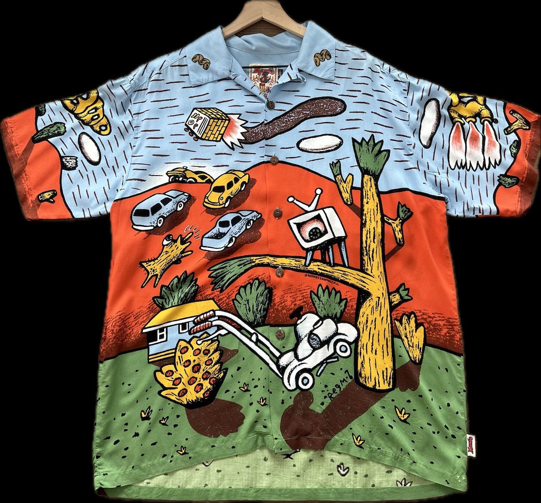 Rare 90's MAMBO Loud Shirt - "lost Weekend" - Etsy Australia