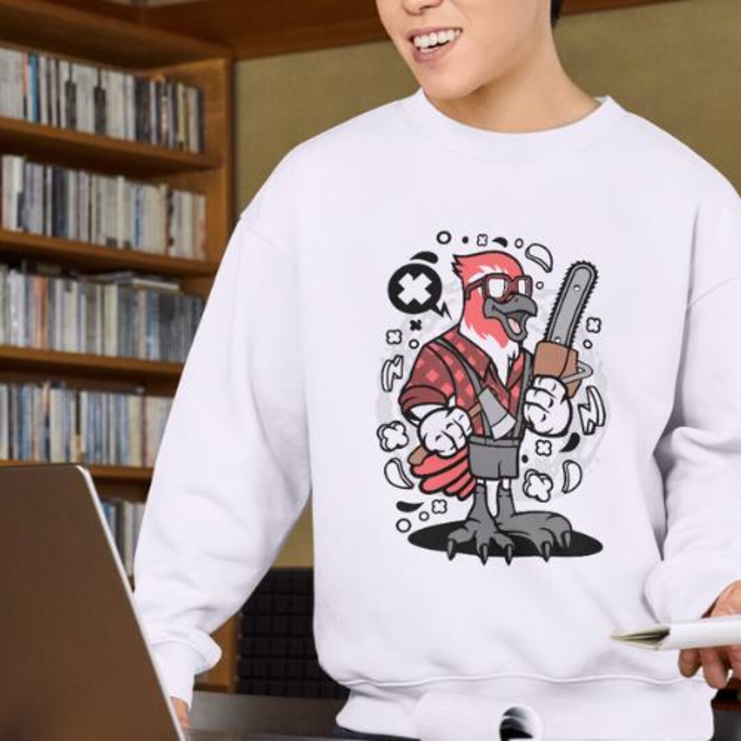 Bird Lumberjack, Saw Svg, Forest Tree SVG, Lumberjack Scene Svg ...