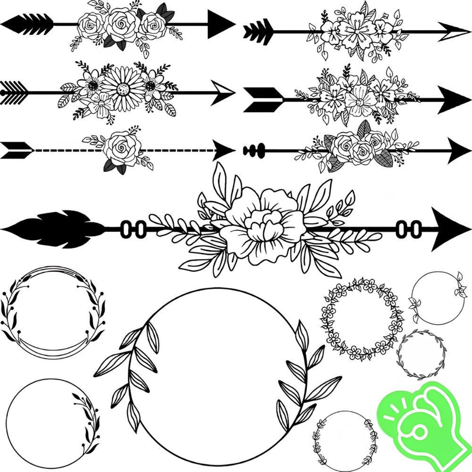Decorative Elements SVG Bundle, Dividers Borders Svg, Text Divider Svg ...