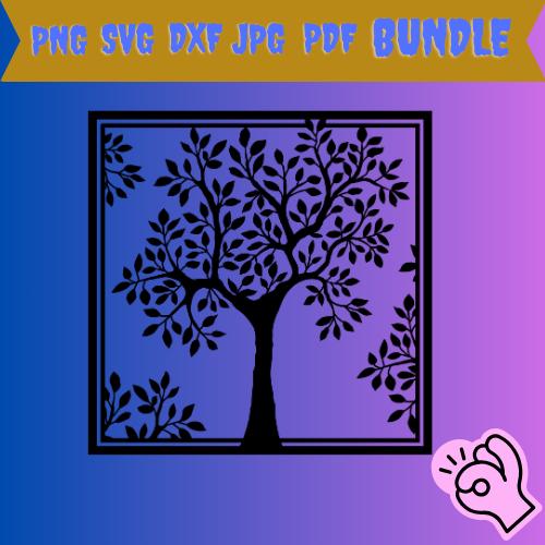 Tree Silhouette SVG Bundle, Tree Svg Bundle, Tree of Life Svg Bundle ...