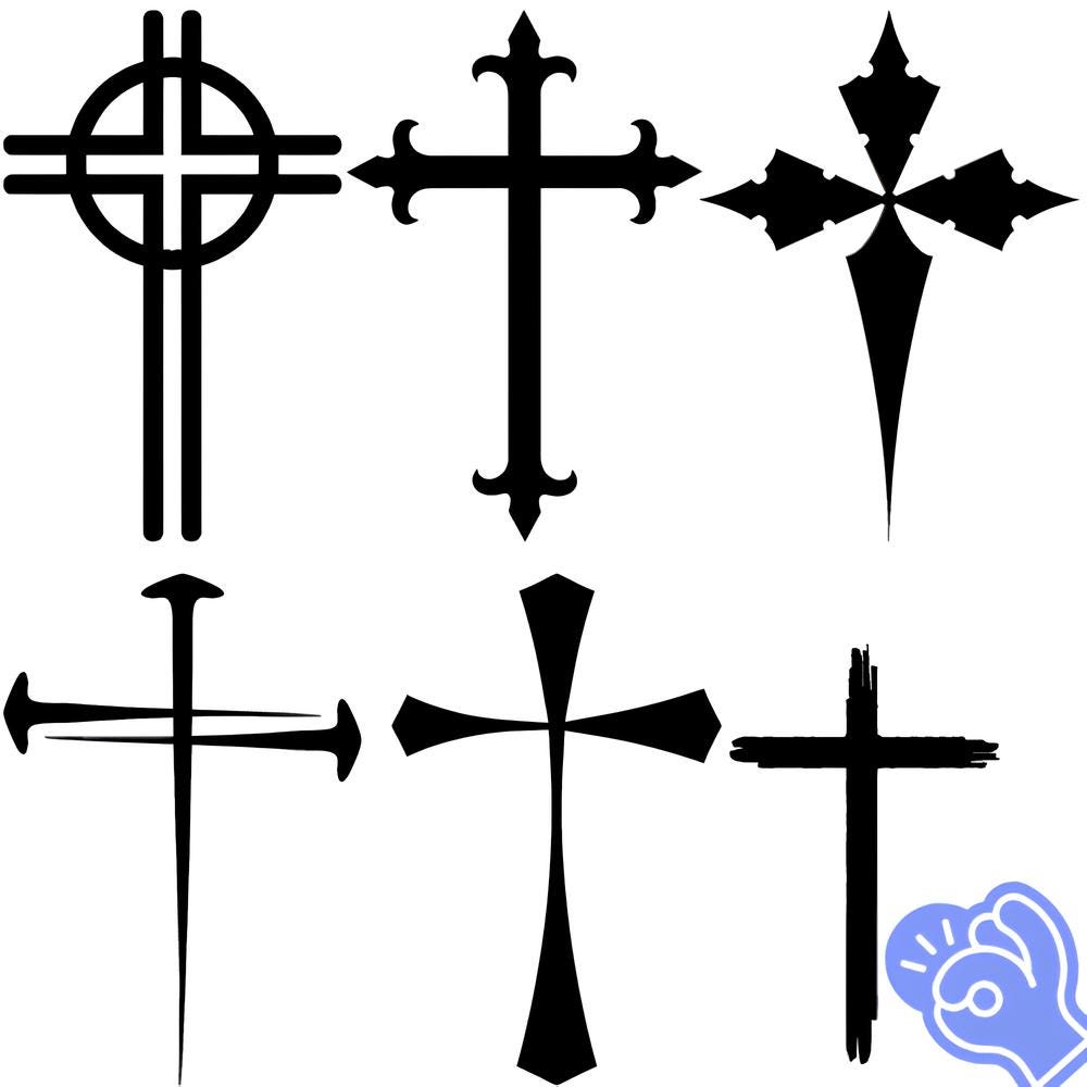 CROSS BUNDLE SVG Files, Cross Png, Faith Cross Svg, Distressed Cross ...