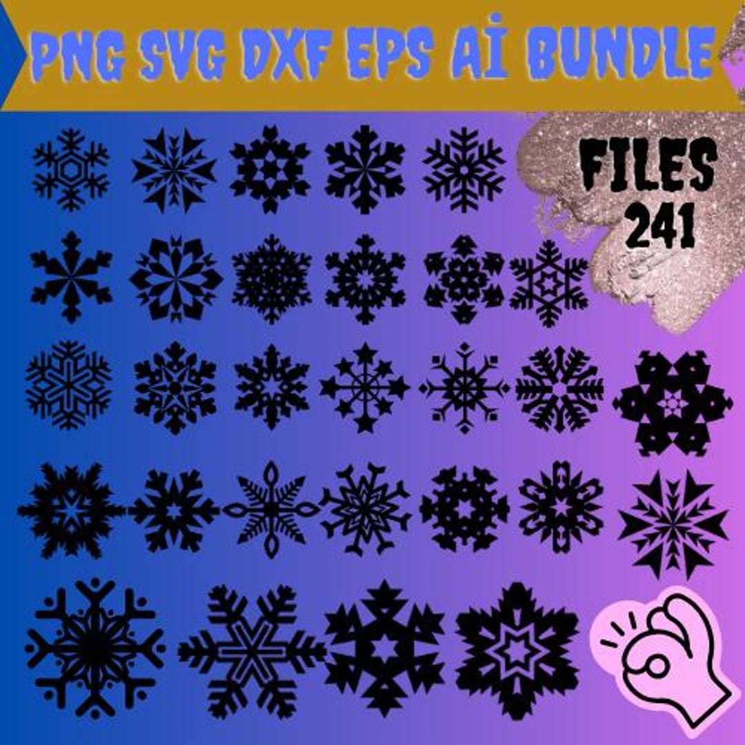 Snowflake SVG, Snowflake Svg Bundle, Flake Winter Svg, Christmas SVG ...