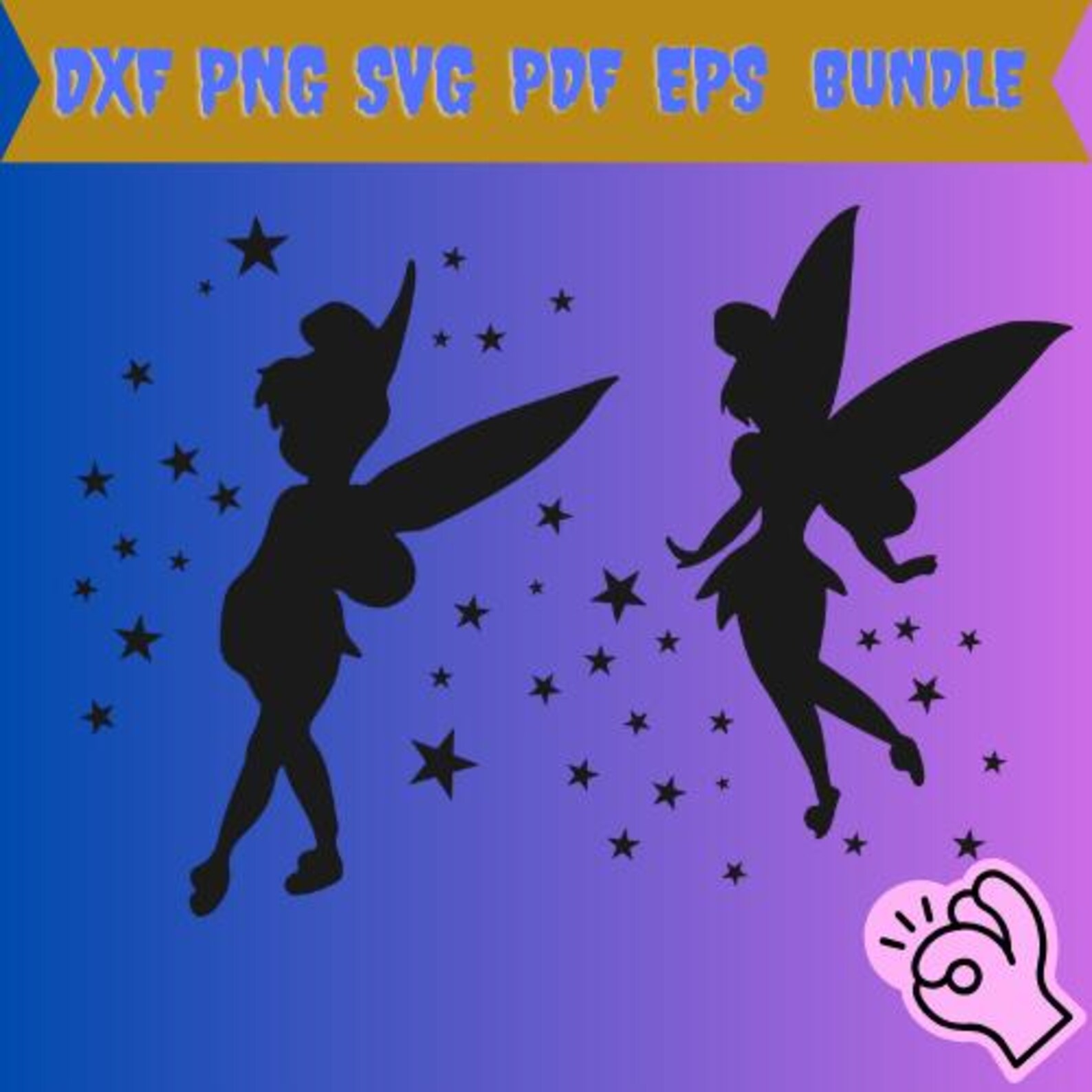Tinkerbell SVG Bundle, Tinkerbell Svg & Png Files for Cricut,fairy Svg ...