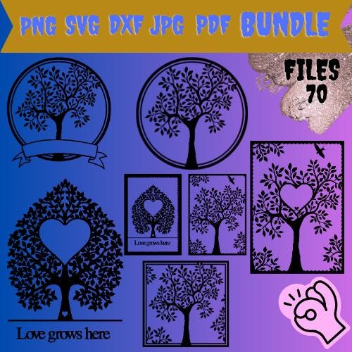 Tree Silhouette SVG Bundle, Tree Svg Bundle, Tree of Life Svg Bundle ...