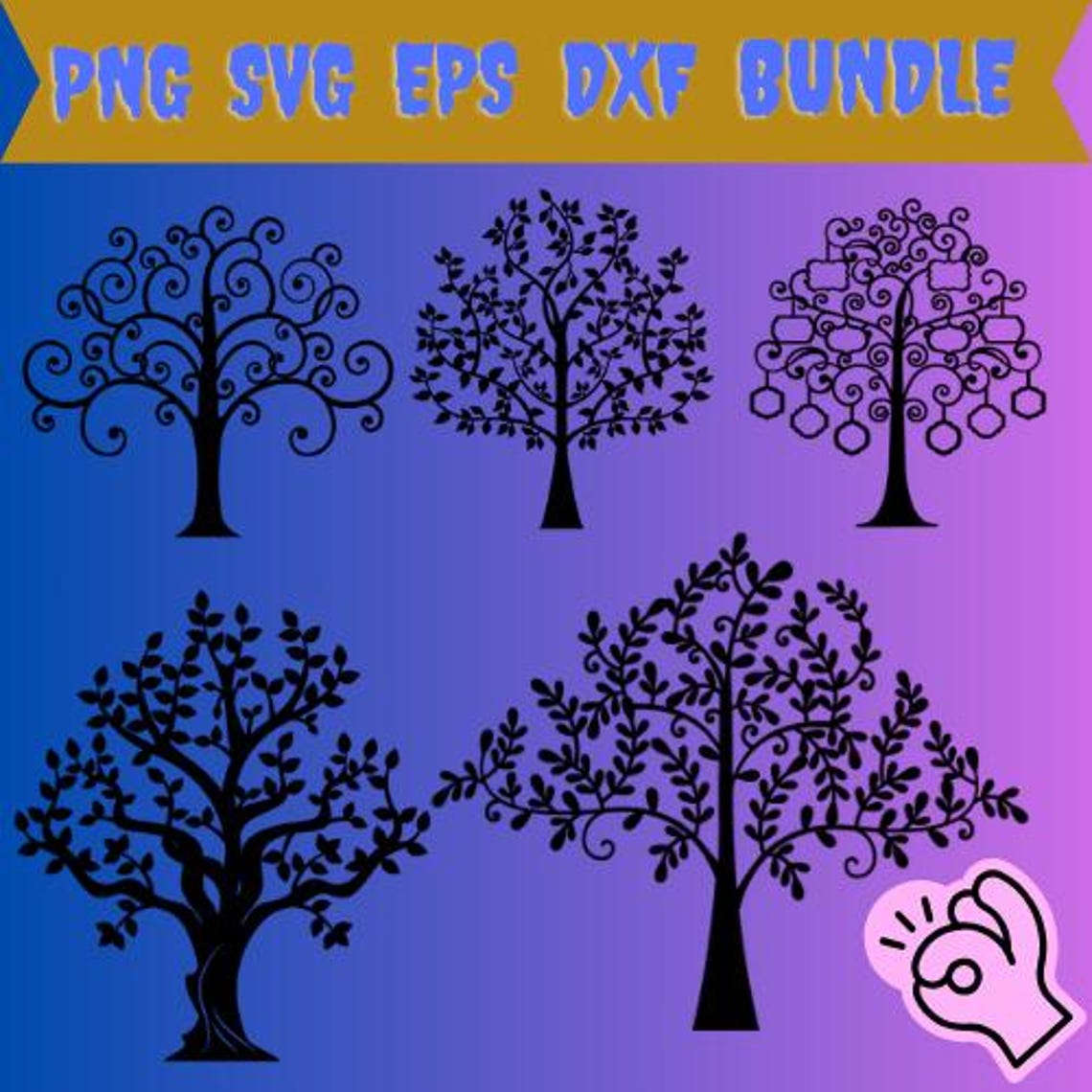 Tree Svg Bundle, Tree of Life Svg Bundle,tree Bundle Svg,tree of Life ...