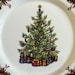 Vintage Radko Holiday China, Dinner and Salad Plate Set: Christmas Tree ...