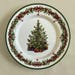 Vintage Radko Holiday China, Dinner and Salad Plate Set: Christmas Tree ...