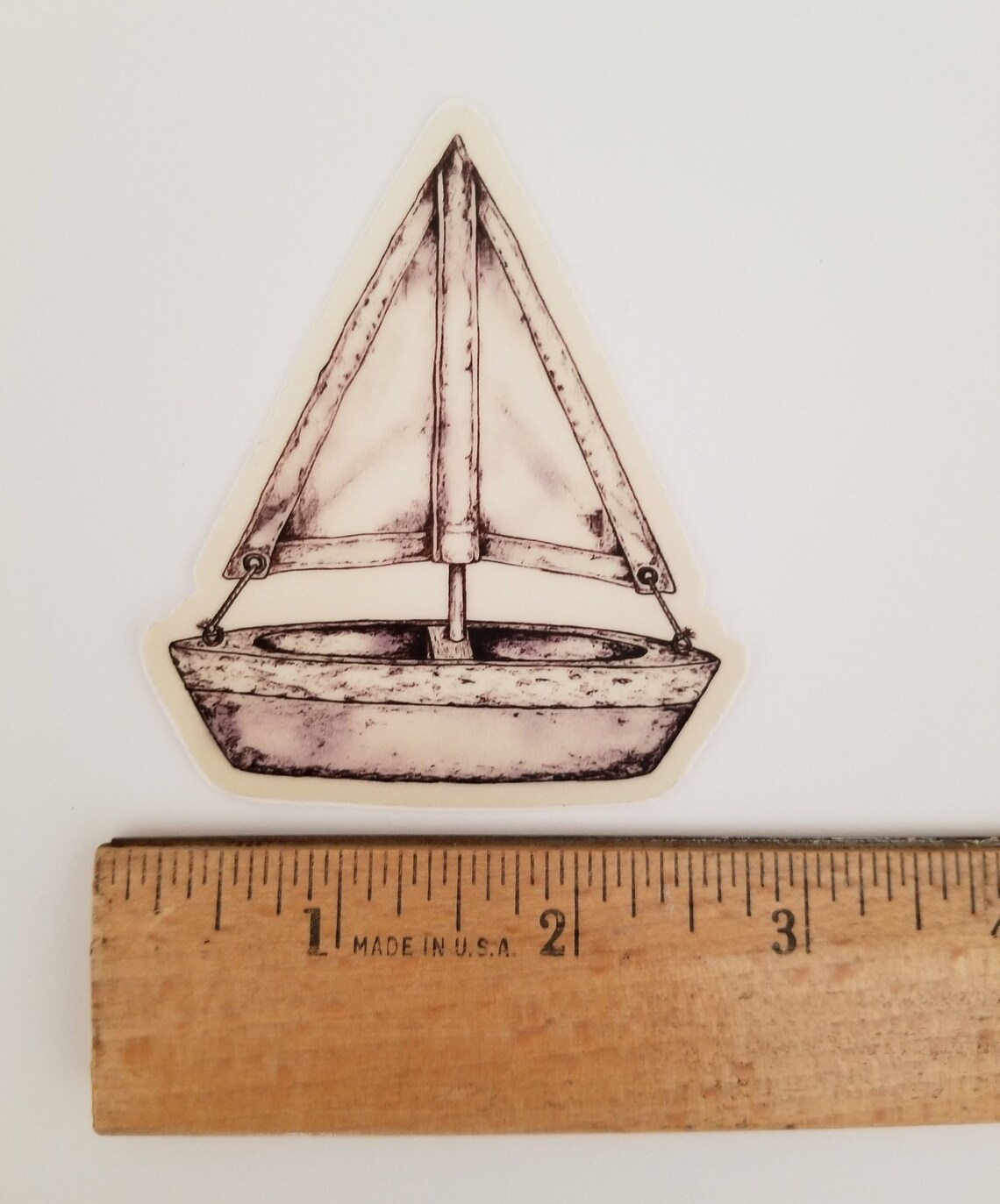 Sailboat Sticker 3 Inch Die Cut Decal - Etsy