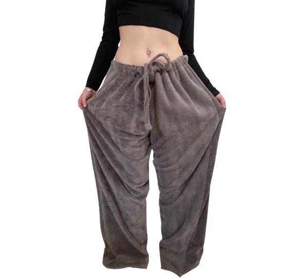 Blanket Pants, Suoer Cozy Soft Fluffy Sweatpants, Unisex One Size ...