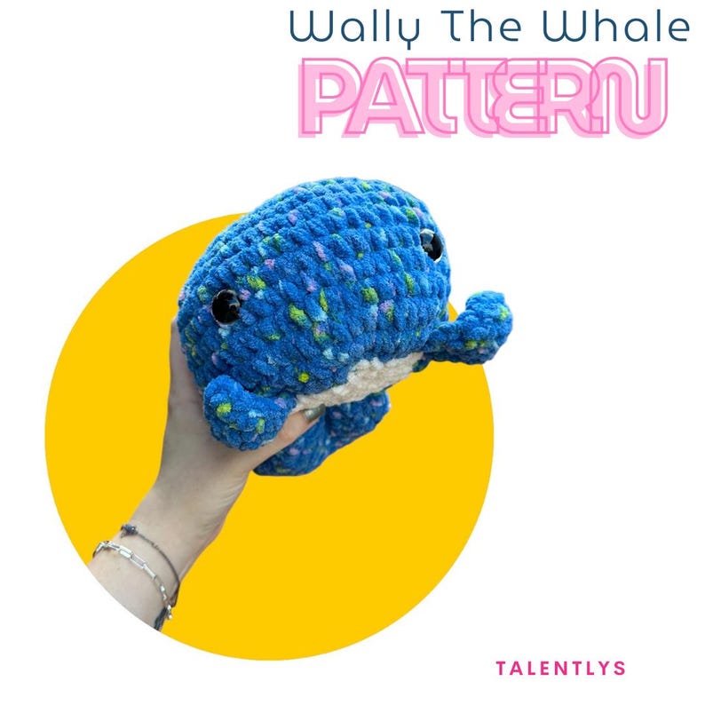 Wally the Whale Crochet Pattern - Etsy