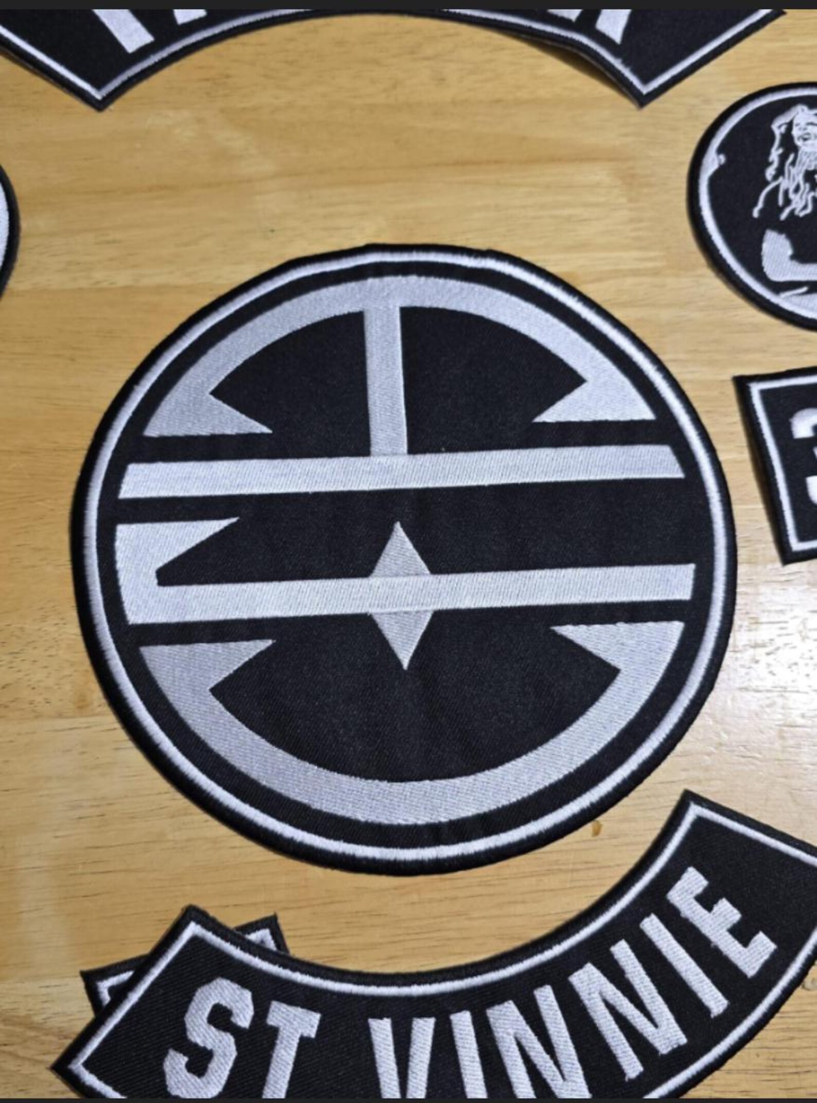 Pantera Cowboys From Hell St. Vinnie St. Dime Set of 10 Embroidery ...