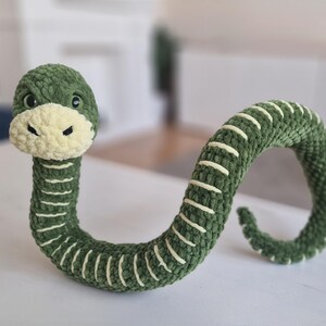 Snake Crochet Pattern, Amigurumi Toy DIY, Animal Crochet Pattern ...