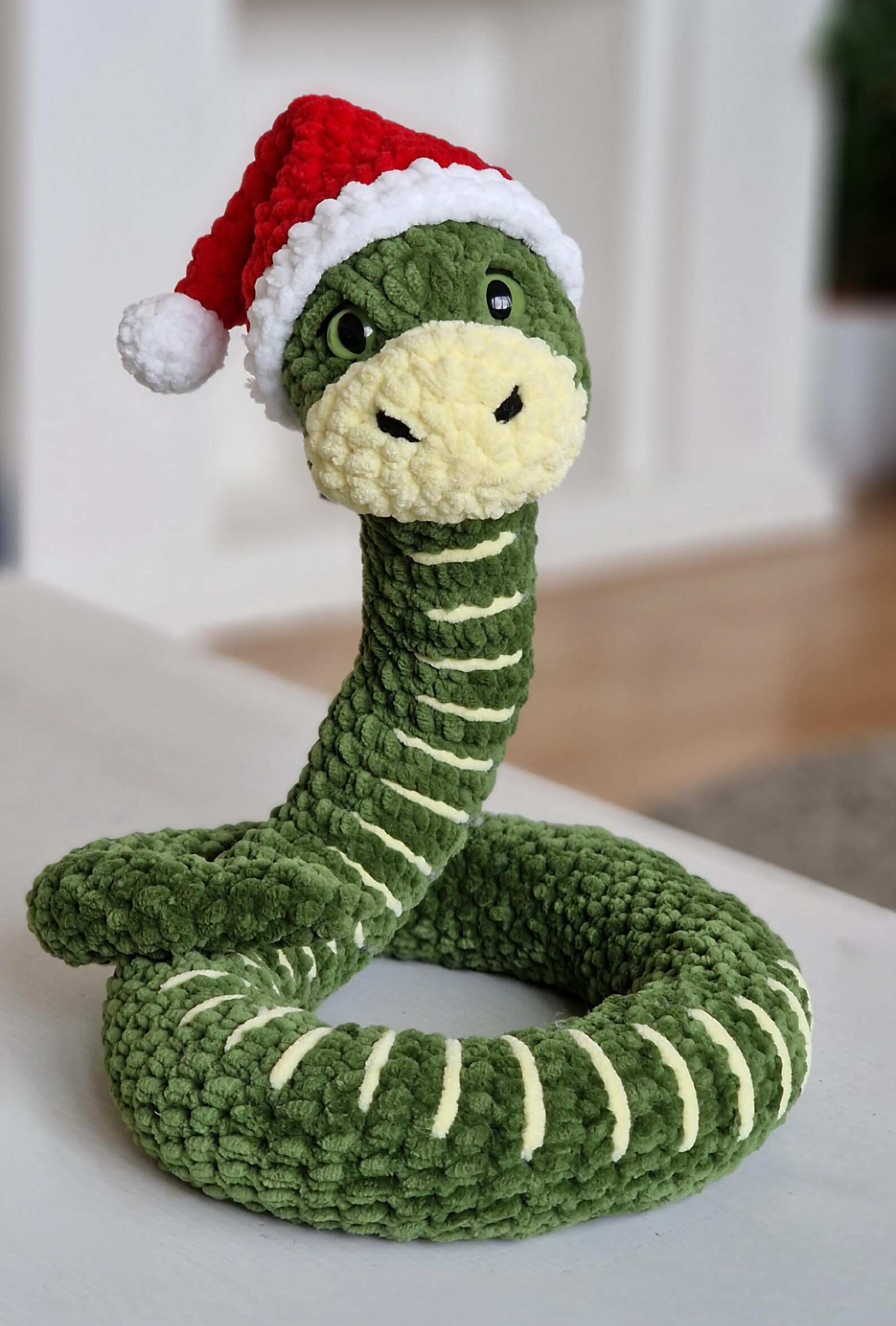 Snake Crochet Pattern, Amigurumi Toy DIY, Animal Crochet Pattern ...