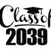 Class of 2034 2035 2036 2037 2038 2039 2040 2041 2042 2043 2044 Svg ...