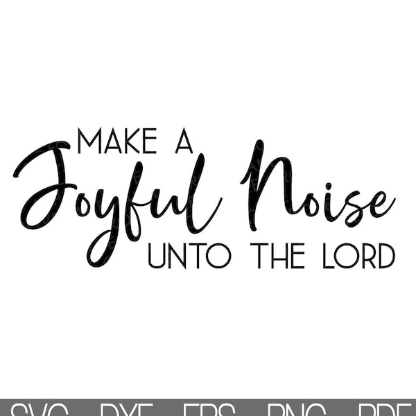 Joyful Noise - Etsy