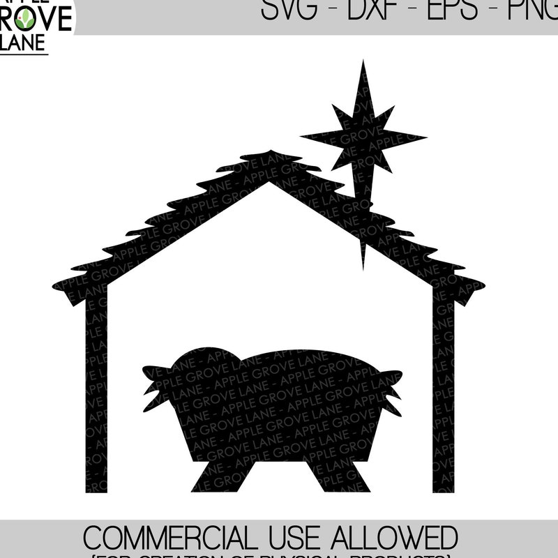 Manger Download Clip Art - Etsy