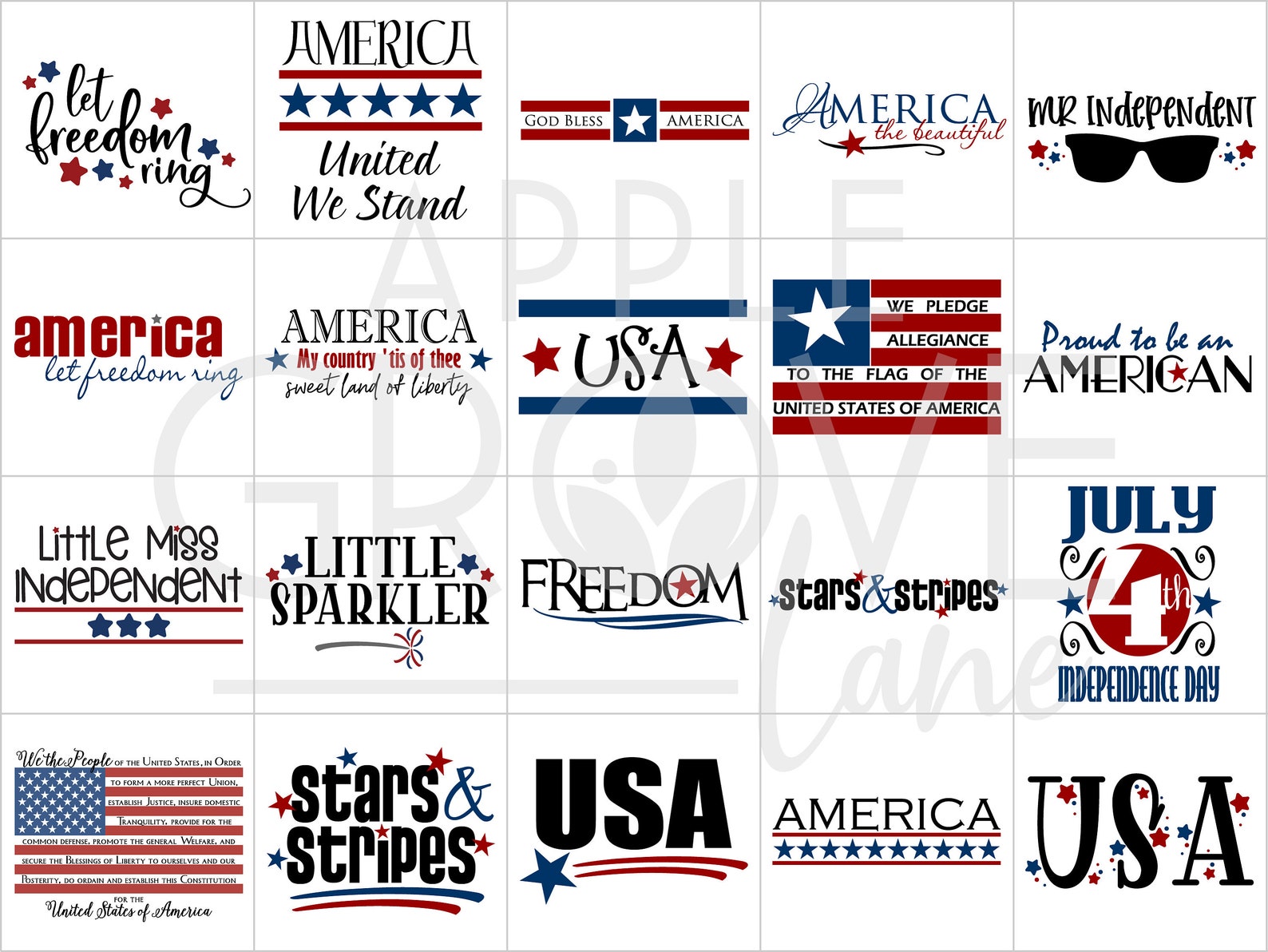 Patriotic Svg Bundle 4th of July Svg Military Svg - Etsy