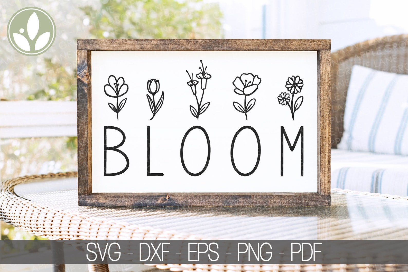 Bloom Svg Spring Flowers Svg Spring Svg Easter Svg | Etsy