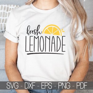 Fresh Lemonade Svg Summer Svg Lemons Svg Lemonade Svg Farmhouse Lemon ...