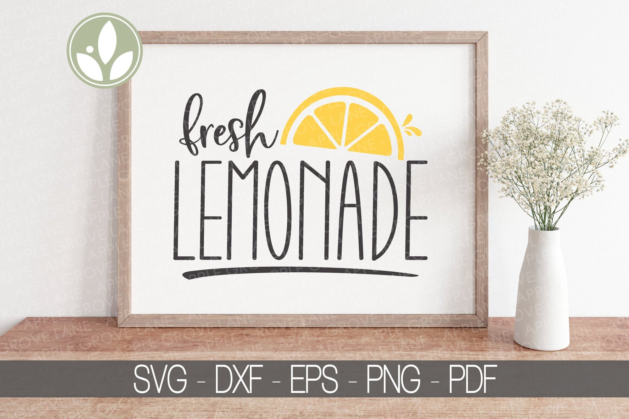 Fresh Lemonade Svg Summer Svg Lemons Svg Lemonade Svg | Etsy