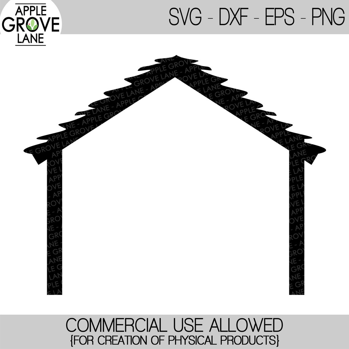 Nativity SVG - Manger Svg - Stable SVG - Christmas Svg - Nativity ...