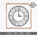 Clock Face Svg Clock Svg Clock Hands Svg Clock Template - Etsy