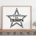 Support Our Troops Svg Military Svg Soldier Svg Patriotic Svg Stand ...