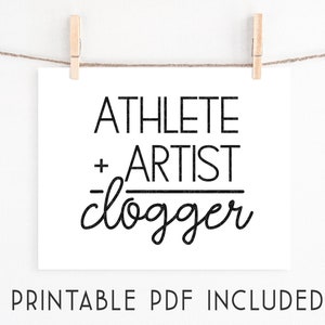 Clogging Svg - Clogger Svg - Athlete Artist Clogger Svg - Dance Svg ...