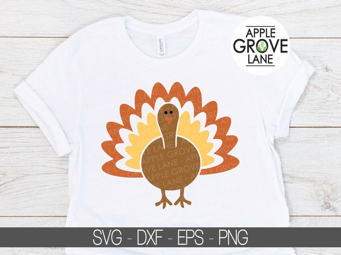 Thanksgiving Turkey Svg Thanksgiving Svg Turkey Svg | Etsy
