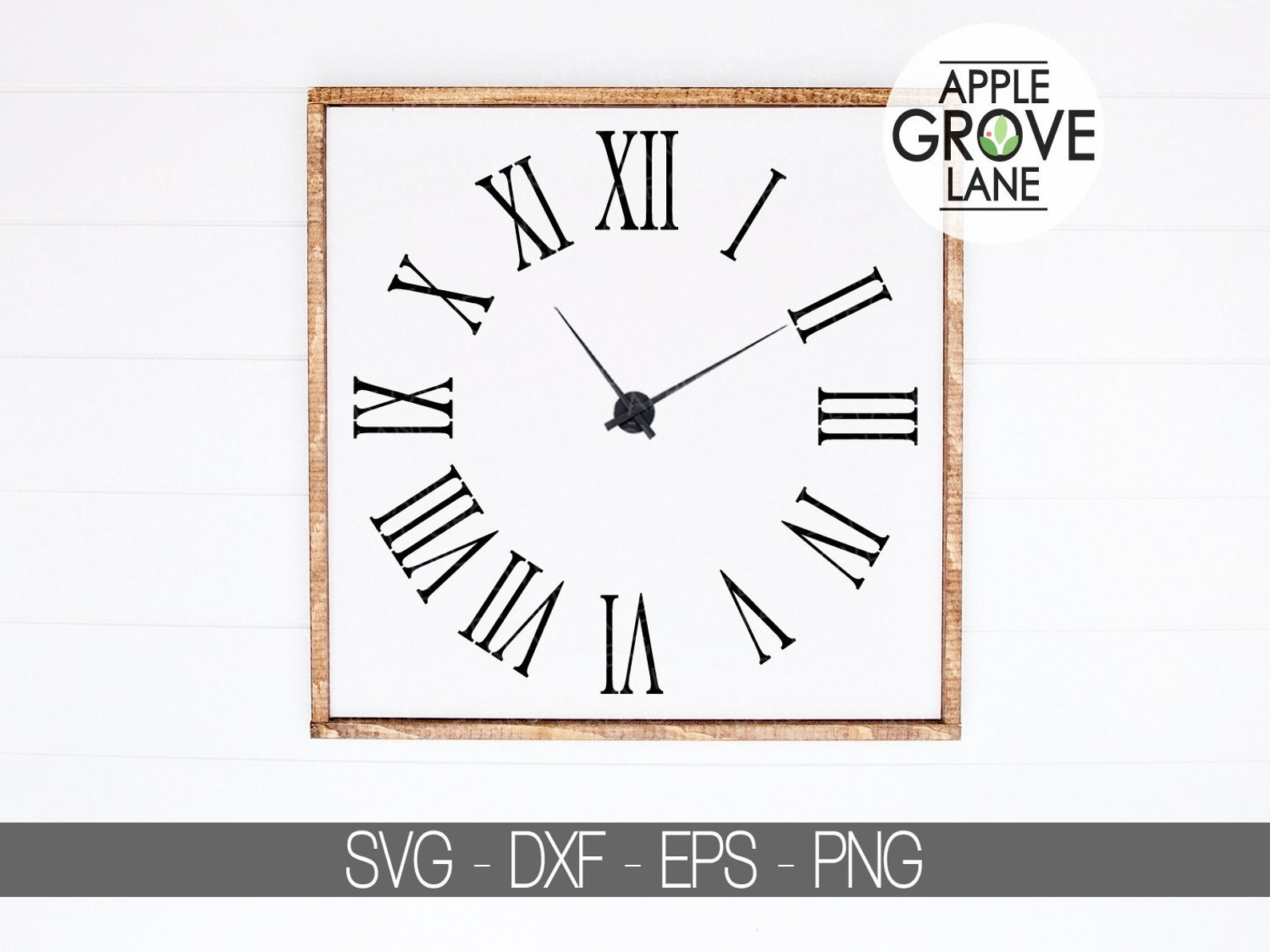Clock Face Svg Clock Svg Svg Template Roman Numerals - Etsy