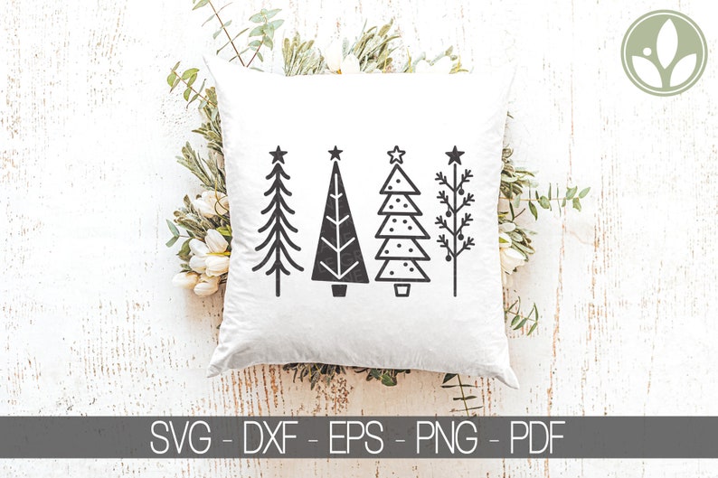 Christmas Tree Svg Christmas Svg Stick Christmas Trees Svg - Etsy