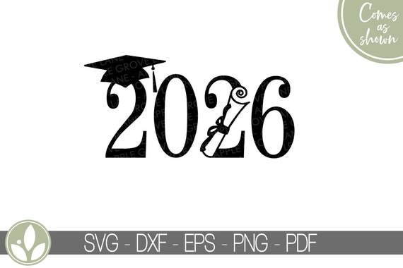 Class of 2026 Svg Graduation SVG 2026 Svg 2026 | Etsy