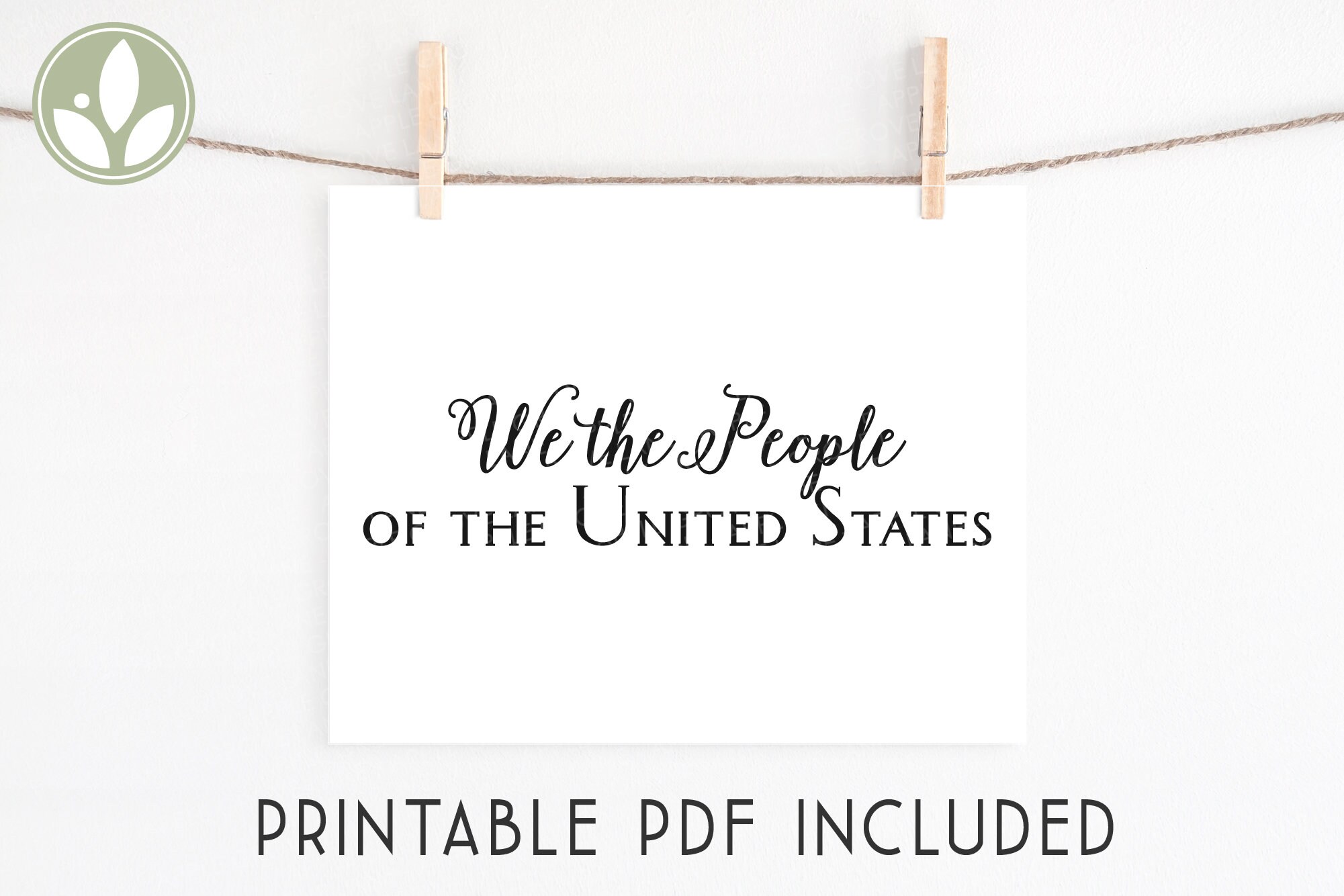 We the People Svg Constitution Svg United States Svg | Etsy
