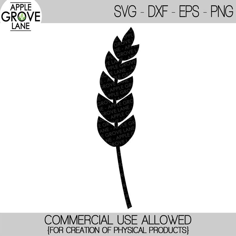 Fall Wheat SVG Bundle Fall Svg Barley SVG Thanksgiving | Etsy