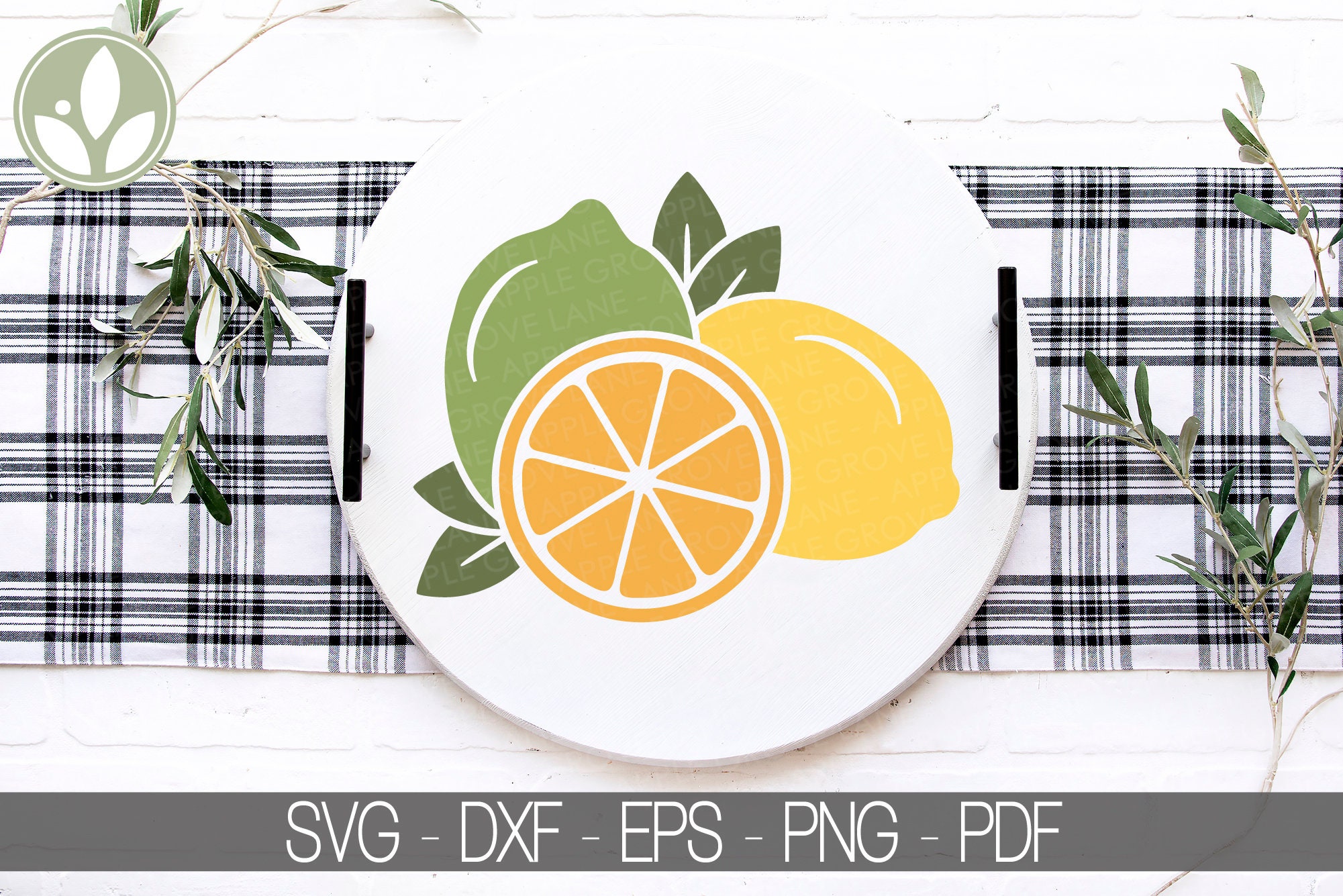 Citrus Fruit Svg Bundle Lime Svg Orange Svg Summer Svg | Etsy