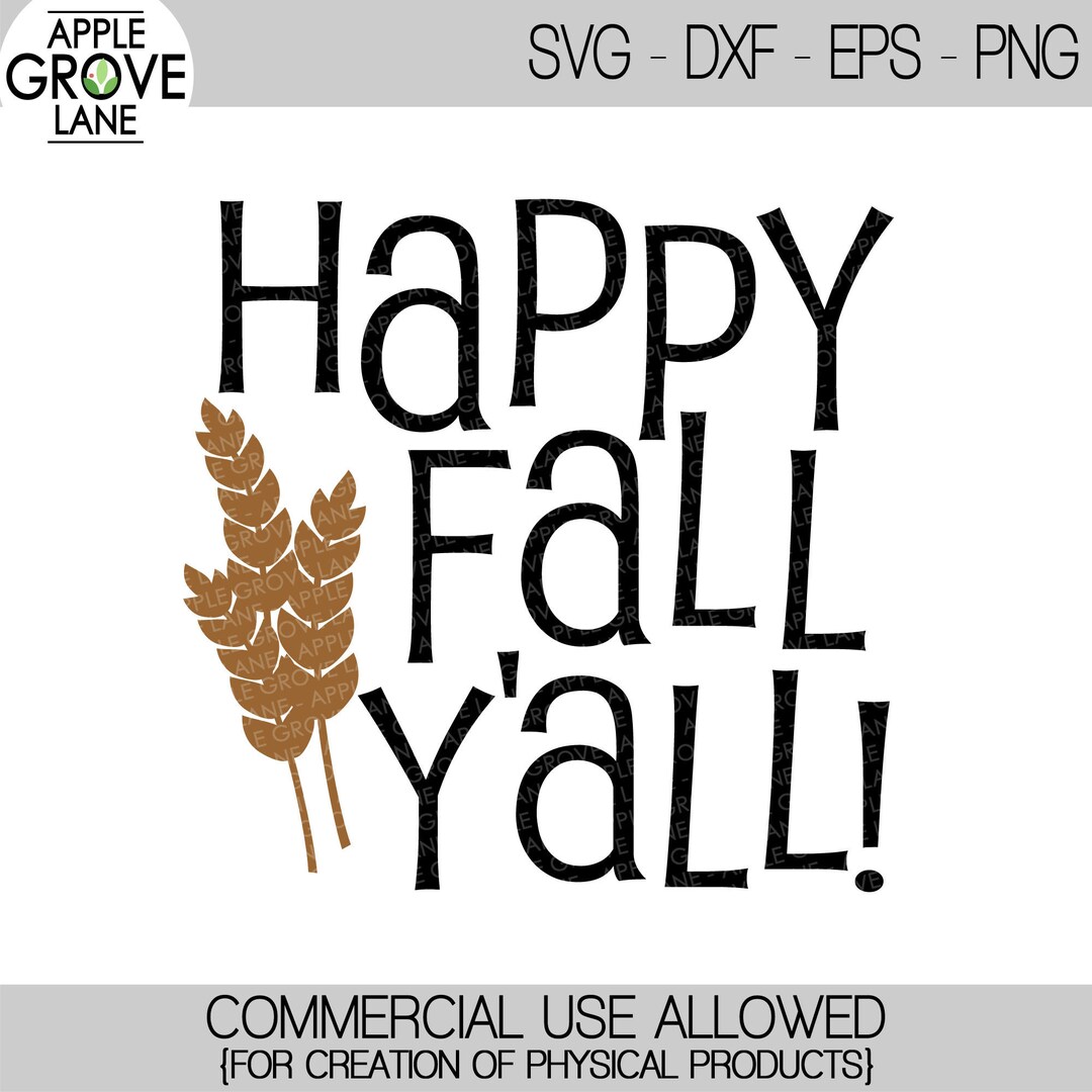 Happy Fall Svg Thanksgiving Svg Fall SVG Fall Sign Svg Fall Shirt Svg ...