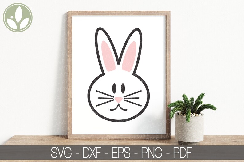 Bunny Head Svg Bundle Rabbit Outline Svg Easter Bunny Svg - Etsy