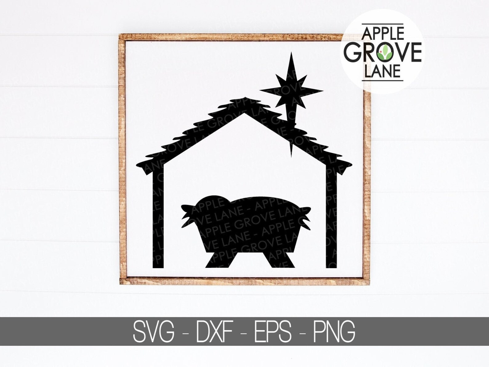 Manger SVG Nativity Svg Stable SVG Christmas Svg - Etsy Canada
