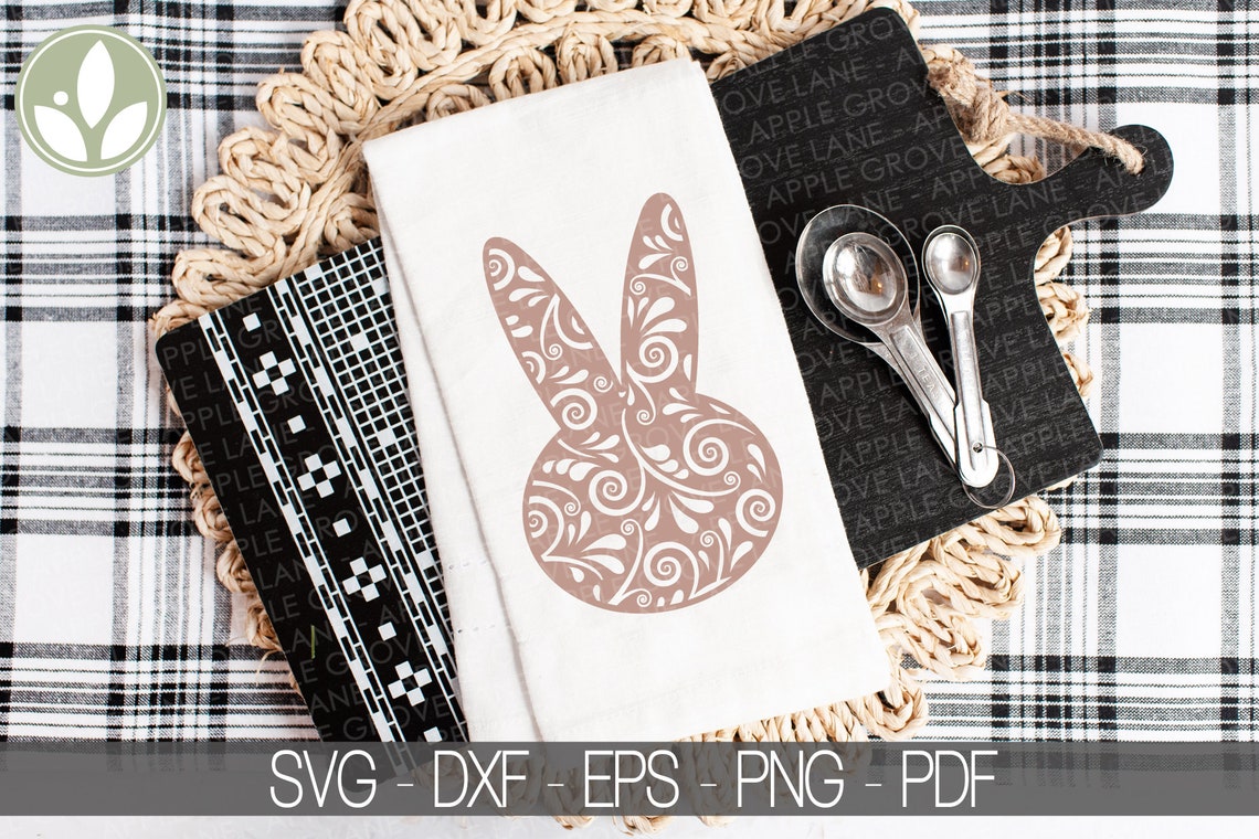 Bunny Head Svg Bundle Rabbit Outline Svg Easter Bunny Svg | Etsy
