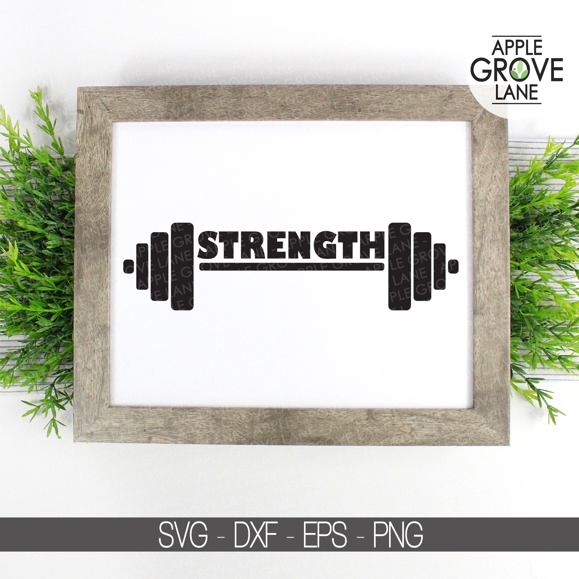 Fitness Svg Workout Svg Gym Svg Strength Svg Weight | Etsy