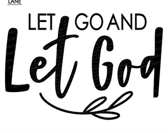 A Bend in the Road Poem Let Go and Let God Svg SVG PDF - Etsy