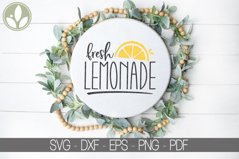 Fresh Lemonade Svg Summer Svg Lemons Svg Lemonade Svg | Etsy