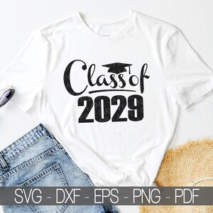 Class of 2029 Svg - Graduation SVG - 2029 Svg - 2029 Graduation SVG ...