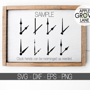 Clock Hands Svg - Clock Svg - Clock Face Svg - Roman Numerals Clock Svg ...
