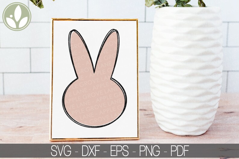 Bunny Head Svg Bundle Rabbit Outline Svg Easter Bunny Svg - Etsy