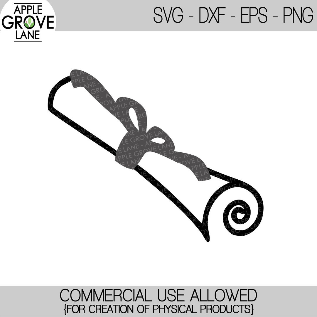 Graduation Diploma Svg Diploma Svg Graduation Svg Class of 2025 Svg ...