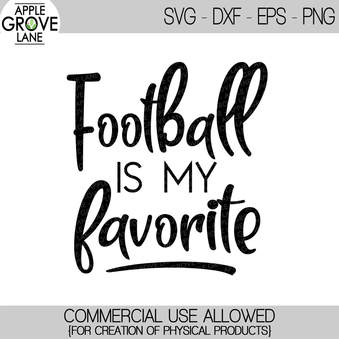 Football Svg Football is My Favorite SVG Football Player Svg Football ...
