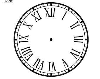 Roman Numerals Dxf | Etsy