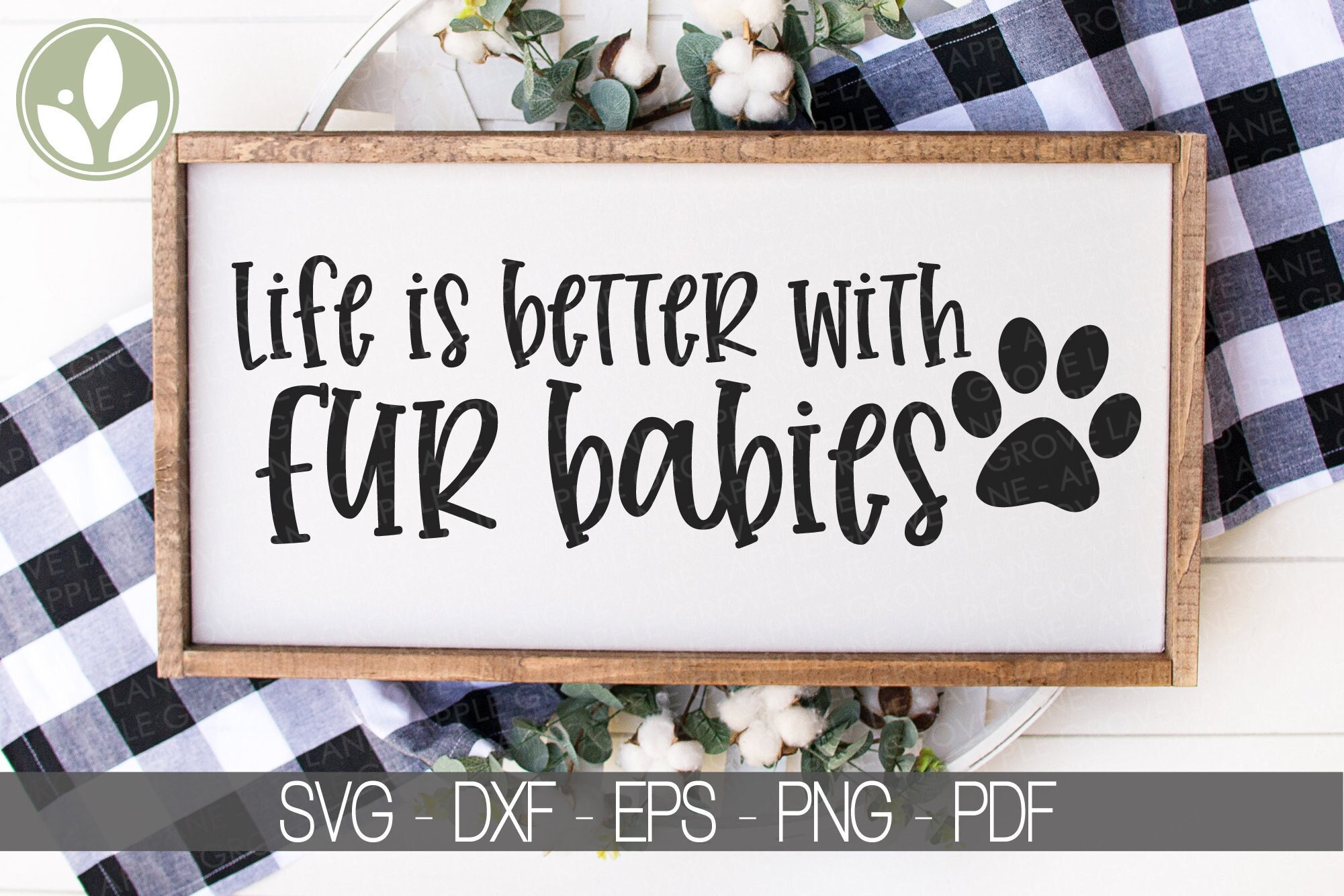 Fur Babies Svg Dog Svg Life is Better Svg Fur Baby Svg - Etsy