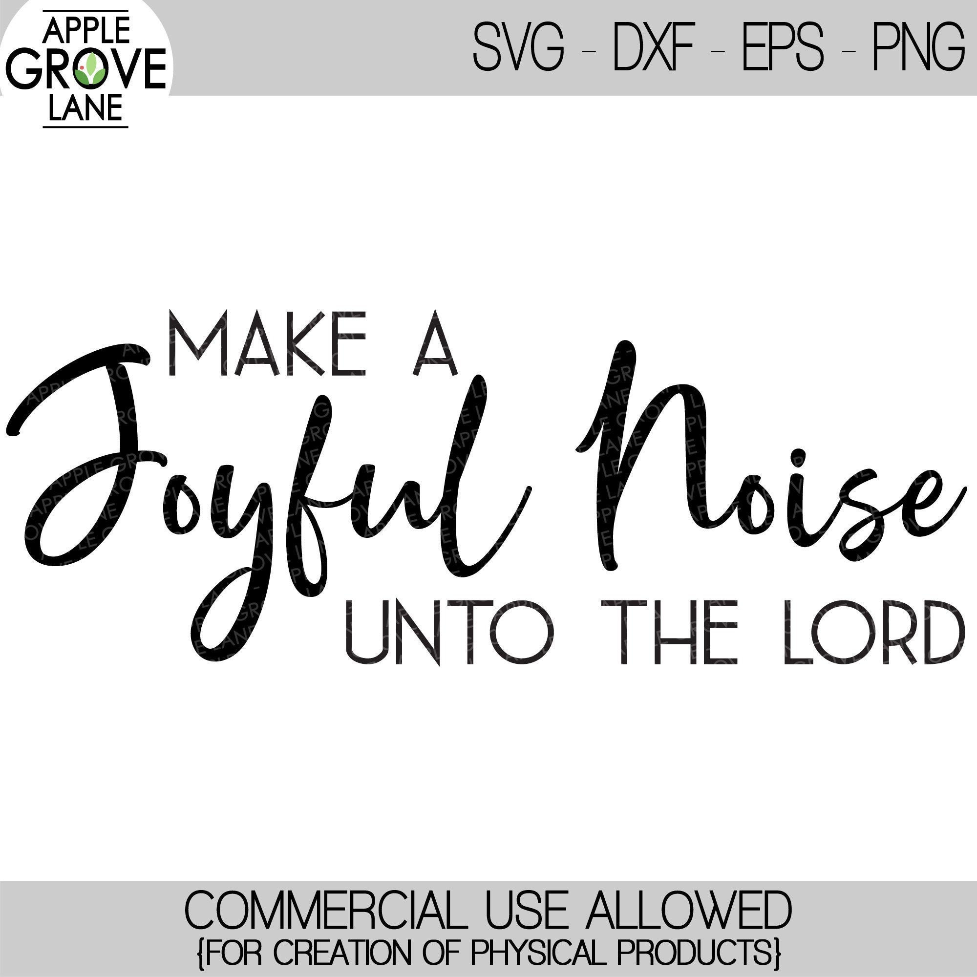 Make a Joyful Noise SVG Music Svg Joyful Noise Unto the | Etsy Make a Joyful Noise SVG Music Svg Joyful Noise Unto the | Etsy